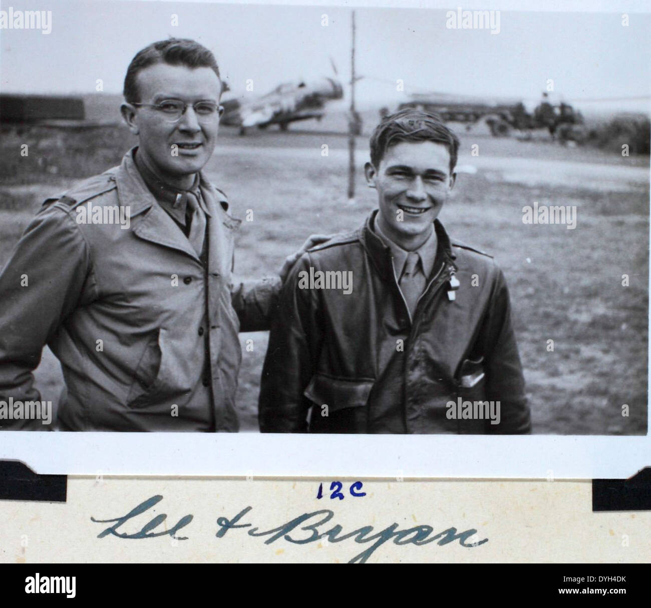 This image showcases aircraft from the 352nd Fighter Group, including ...