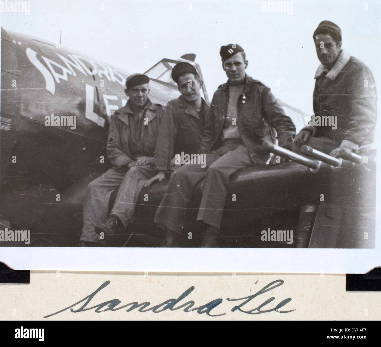 This image shows aircraft from the 352nd Fighter Group, featuring the P ...