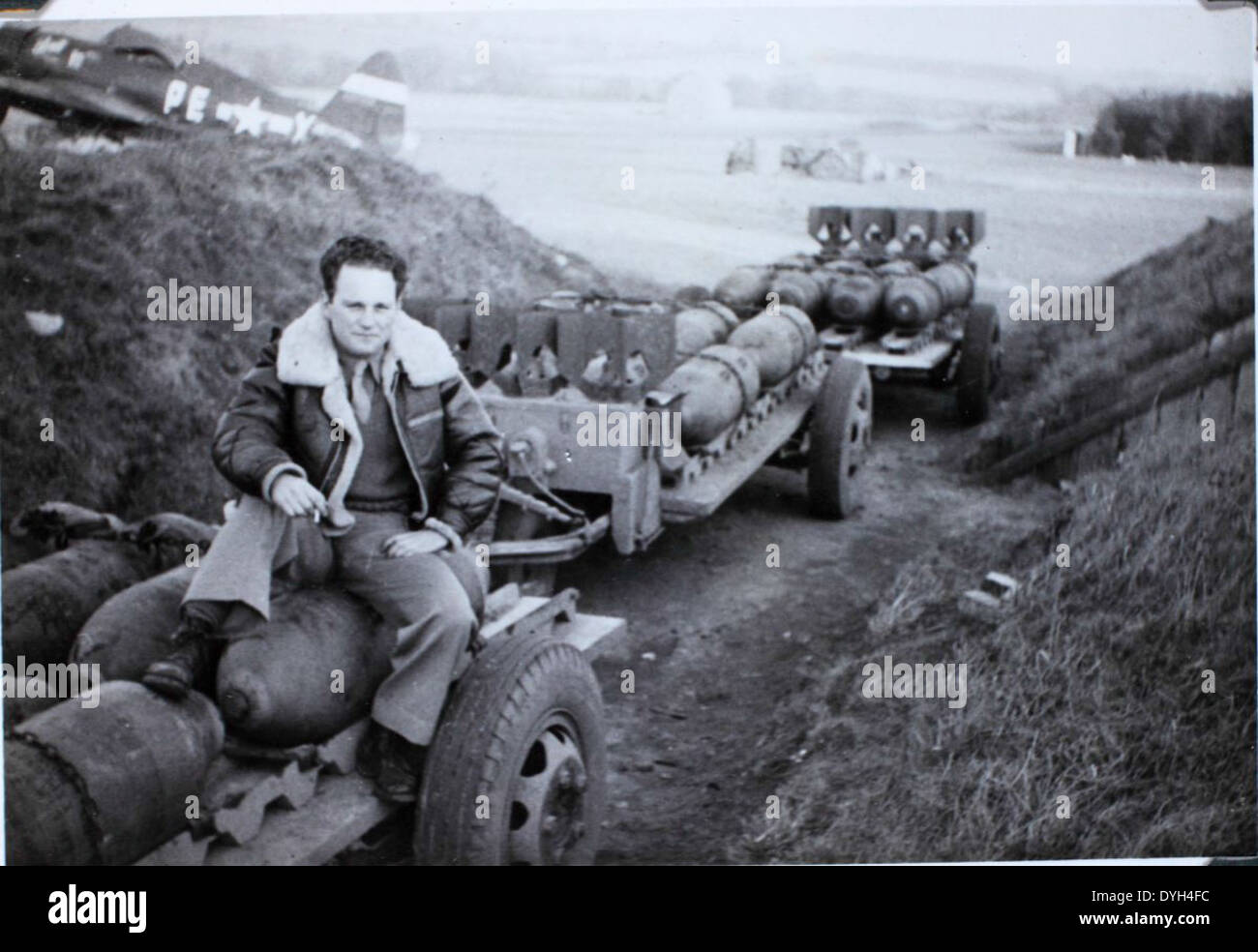 This image shows aircraft from the 352nd Fighter Group, featuring the P ...