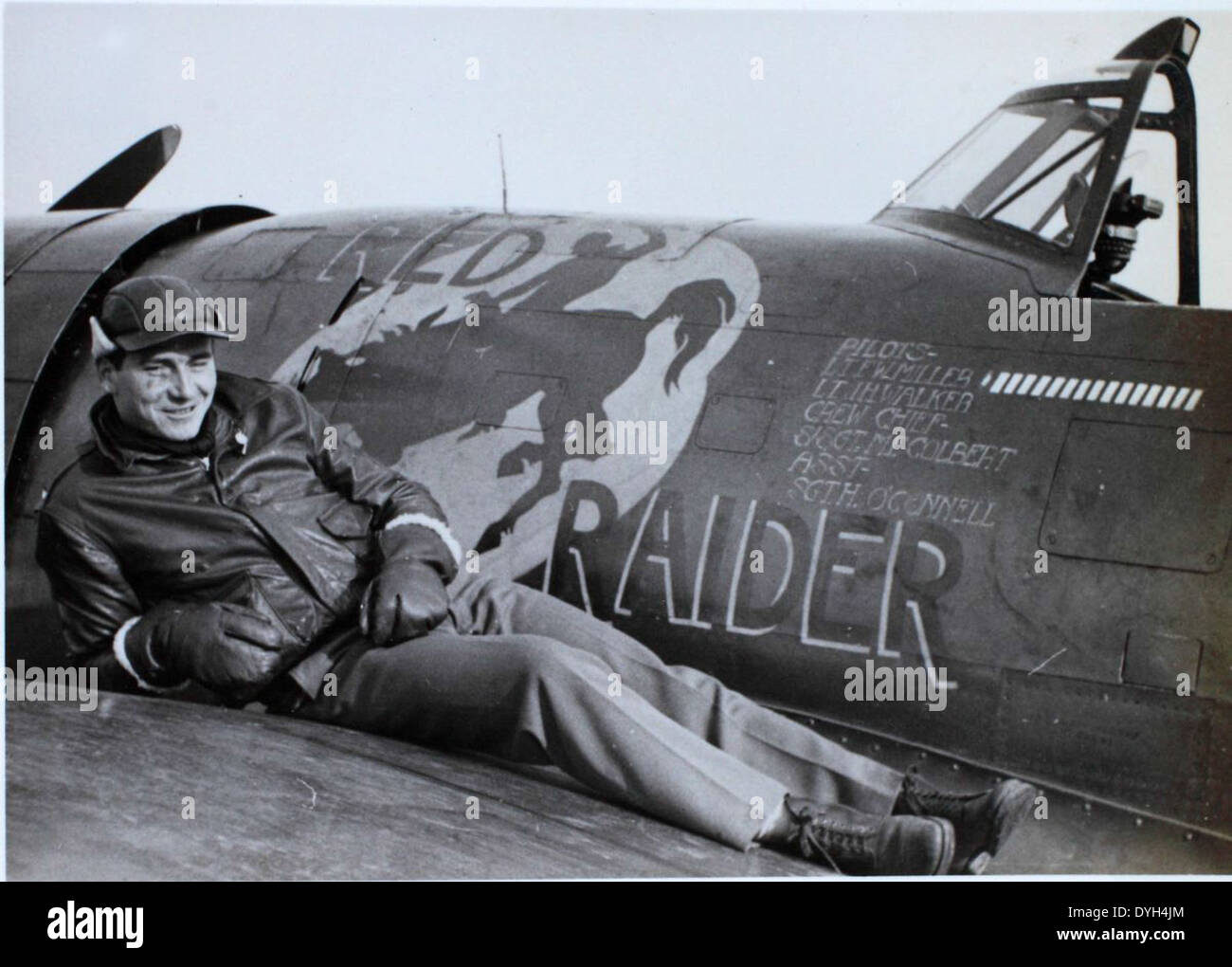 This photo shows the 352nd Fighter Group, known for its P-47 ...