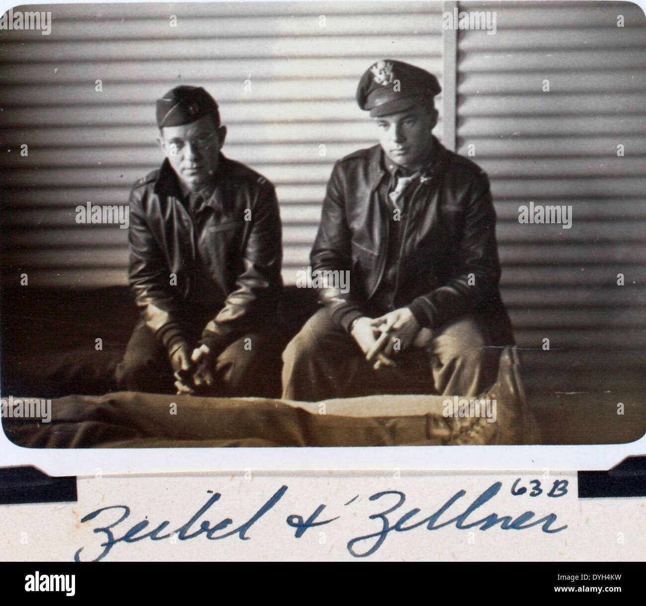 Photograph of the P-47 and P-51 aircraft of the 352nd Fighter Group ...