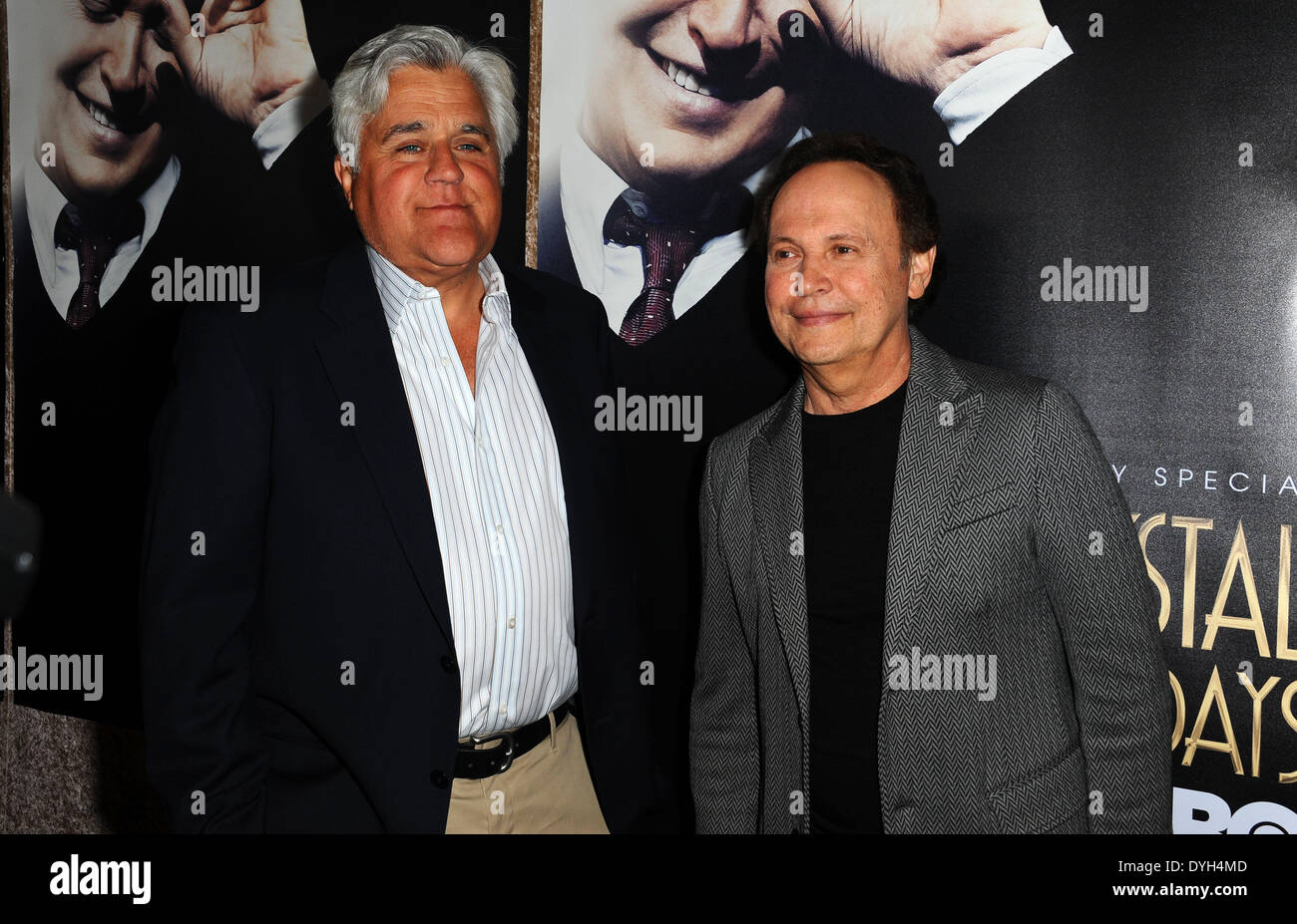 Los Angeles, California, USA. 17th Apr, 2014. Jay Leno, Billy Crystal ...