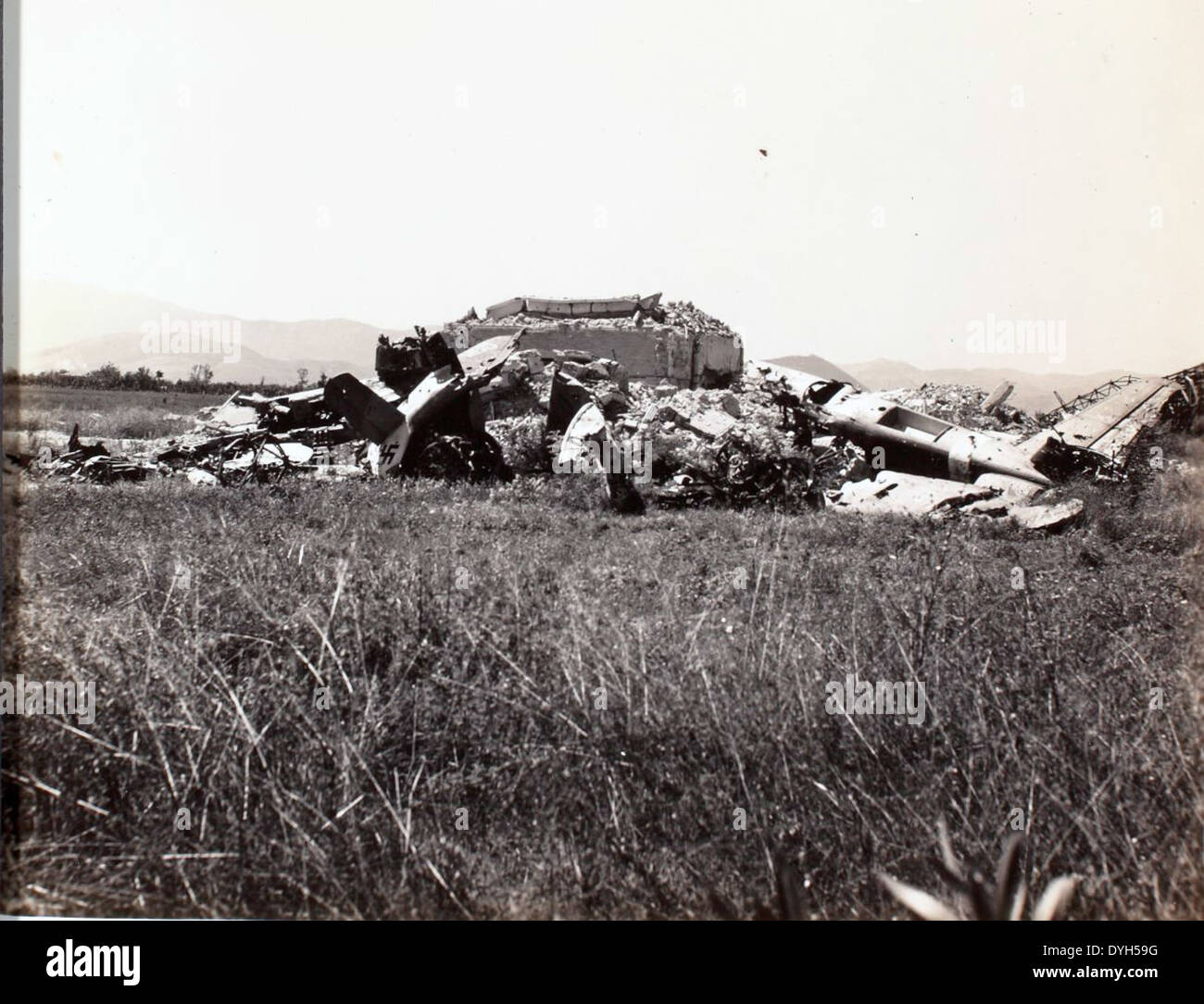 This image features a B-24 Liberator aircraft from World War II, part ...
