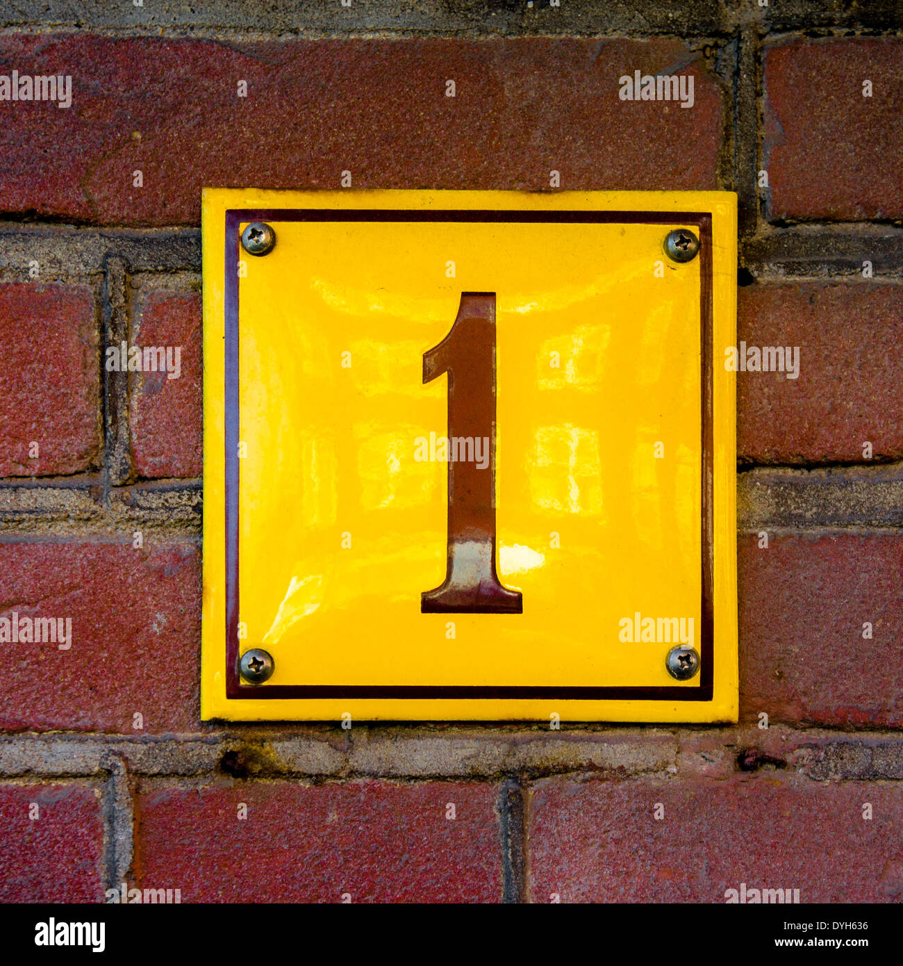 House number 1 hi-res stock photography and images - Alamy