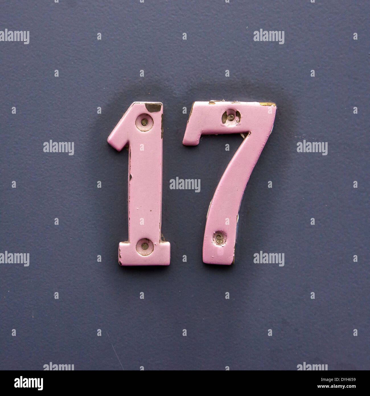 Pink Number 17