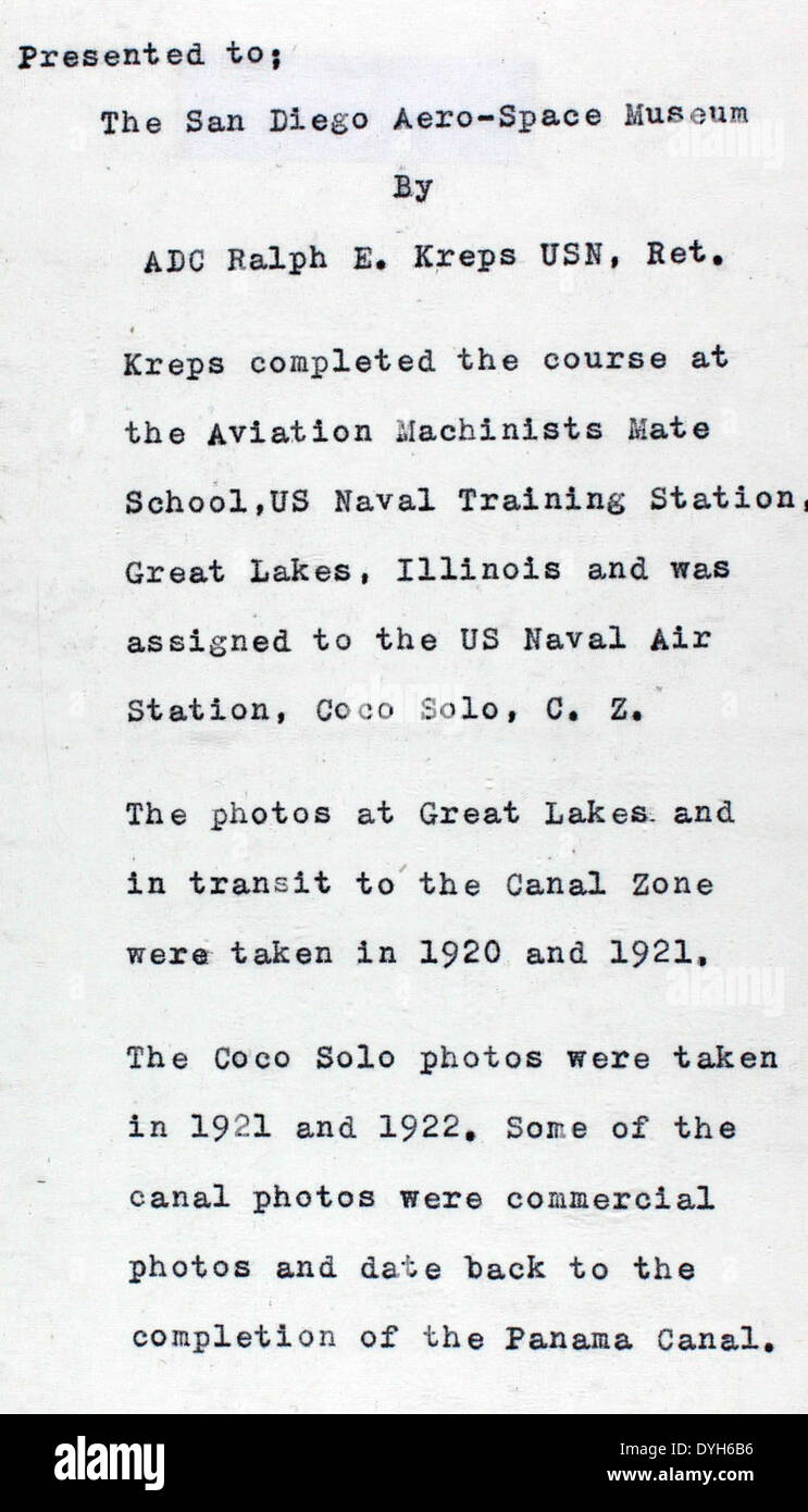 This image shows the Coco Solo area near the Panama Canal, photographed ...