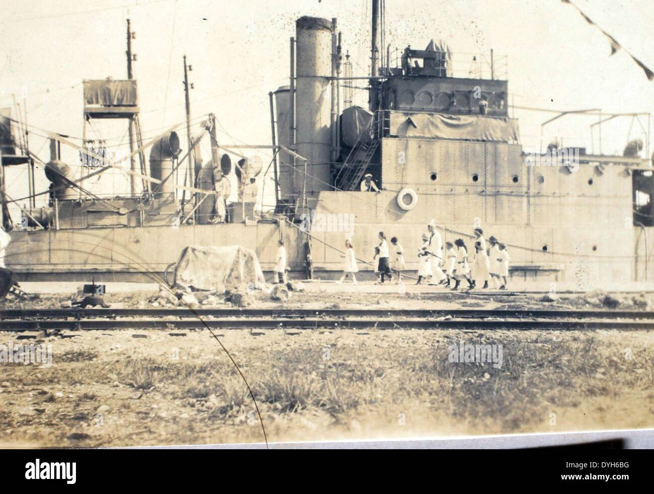 This photograph shows an aircraft at Coco Solo, a former U.S. Navy base ...
