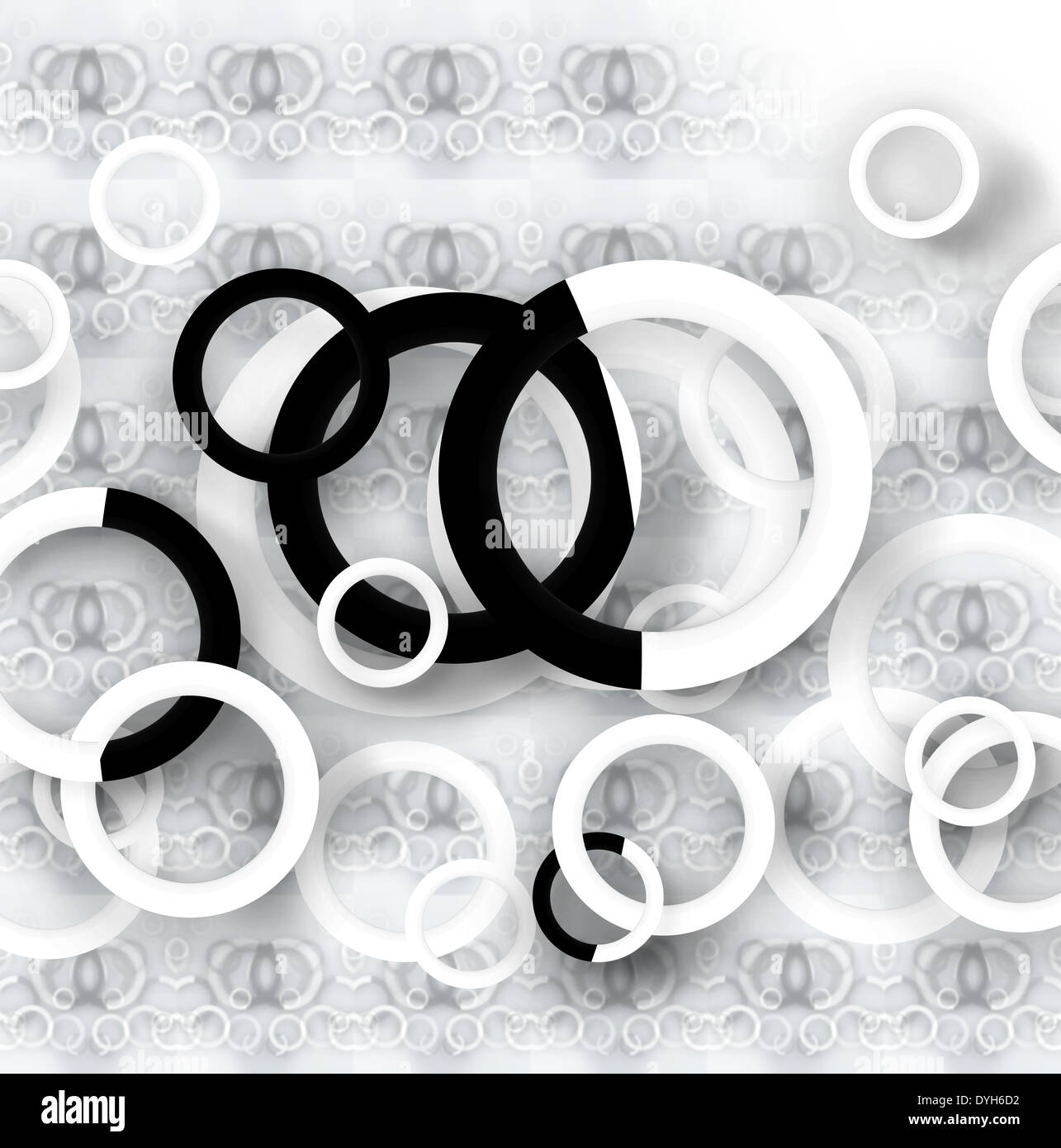 rings background with shadow Stock Photo - Alamy