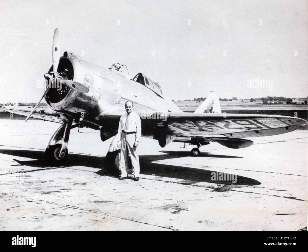 This image features the Seversky SEV-DS aircraft, flown by aviation ...