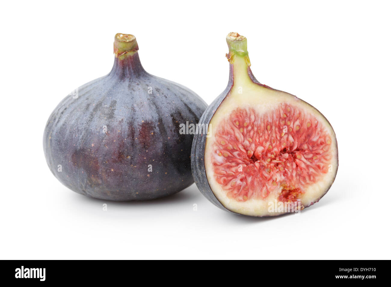 fresh ripe figs, isolated on white background Stock Photo - Alamy