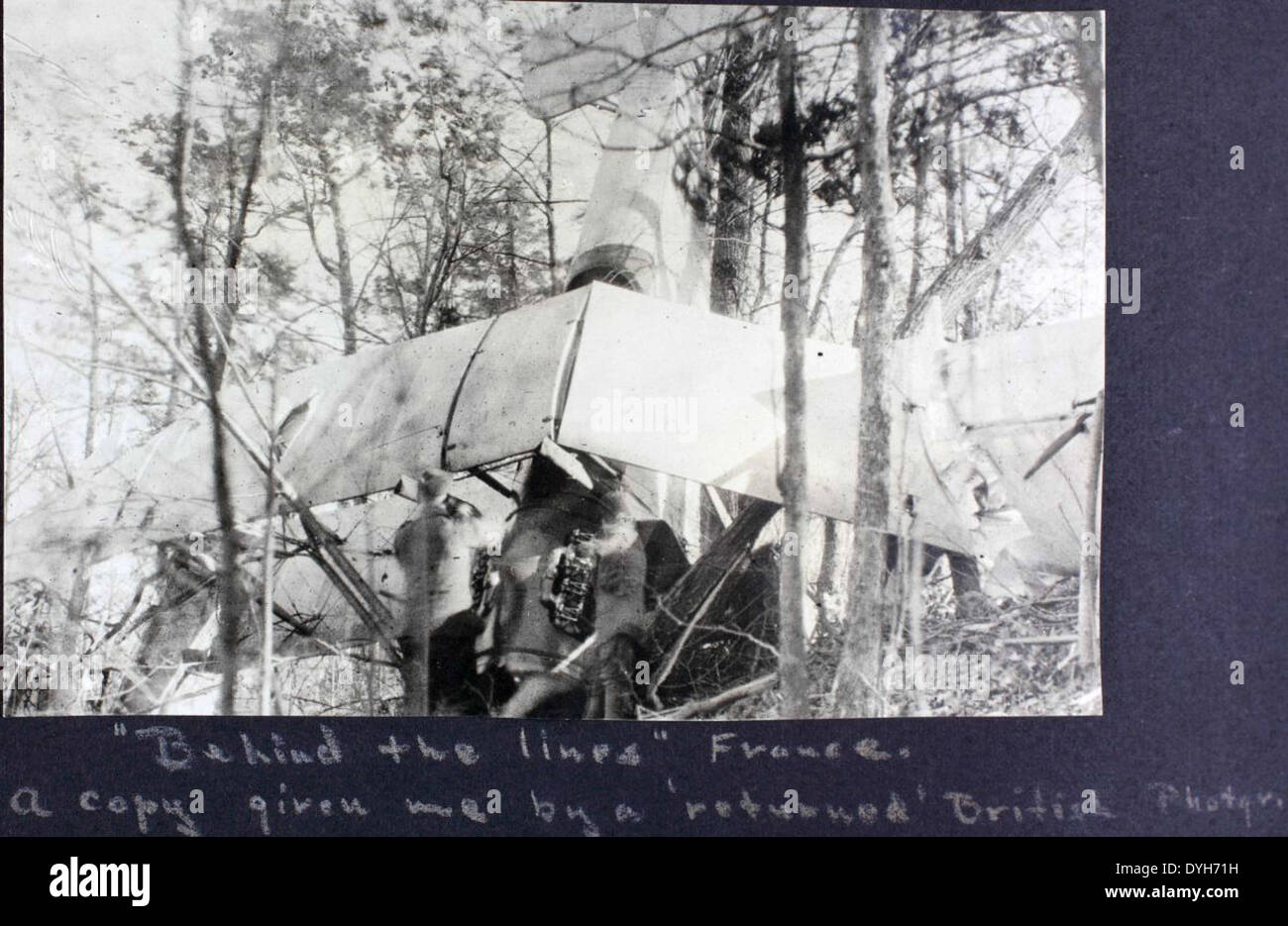 This photo from the Dorsey album features a Curtiss Jenny, one of the ...