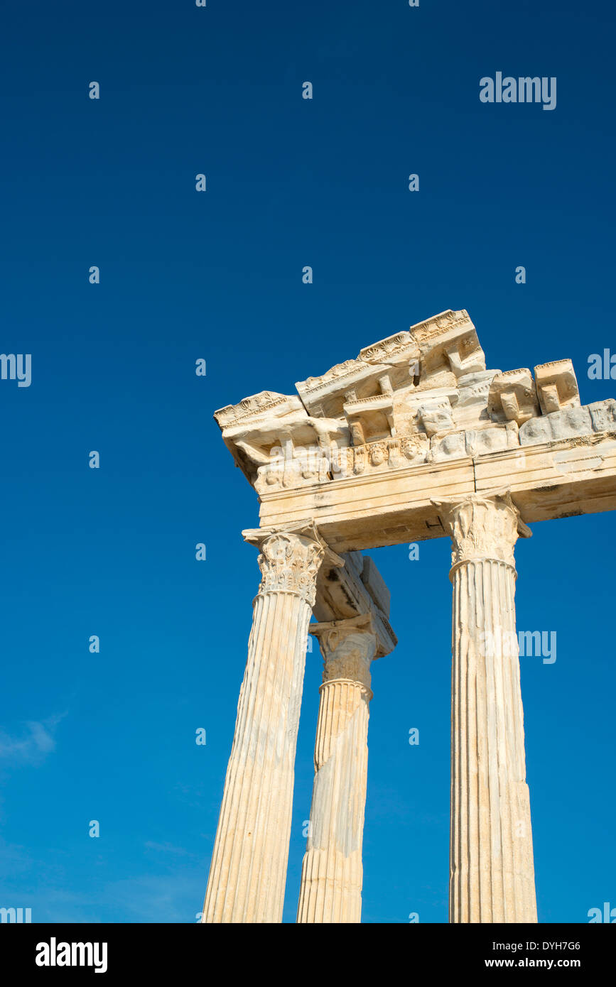 Ruins of the Temple of Apollo in Side, Turkey Stock Photo - Alamy