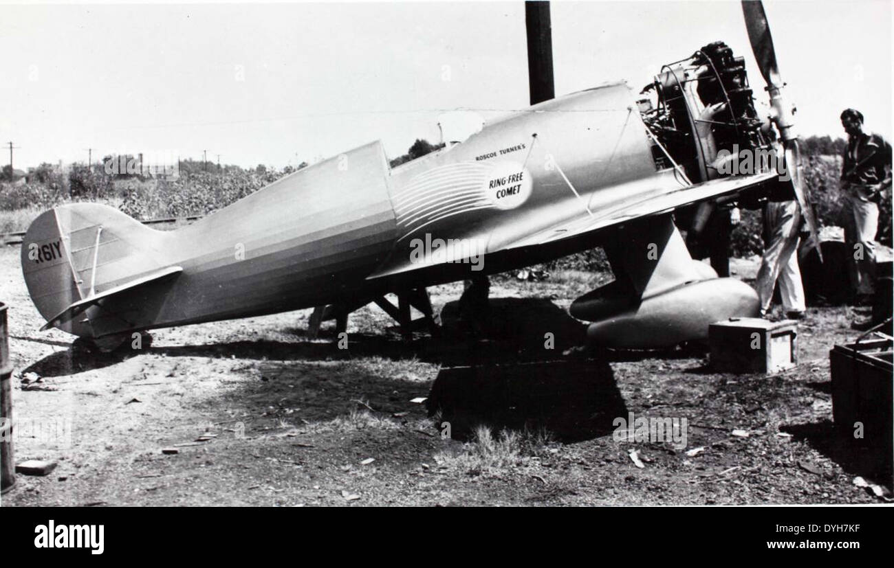 The Wedell-Williams Model 44, known for its air racing capabilities ...