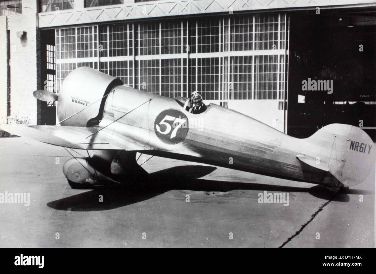 The Wedell-Williams Model 44 racer, equipped with a Pratt & Whitney ...