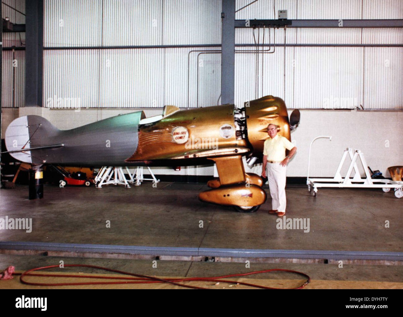 The Wedell-Williams Model 44 racer, featuring a Pratt & Whitney Hornet ...