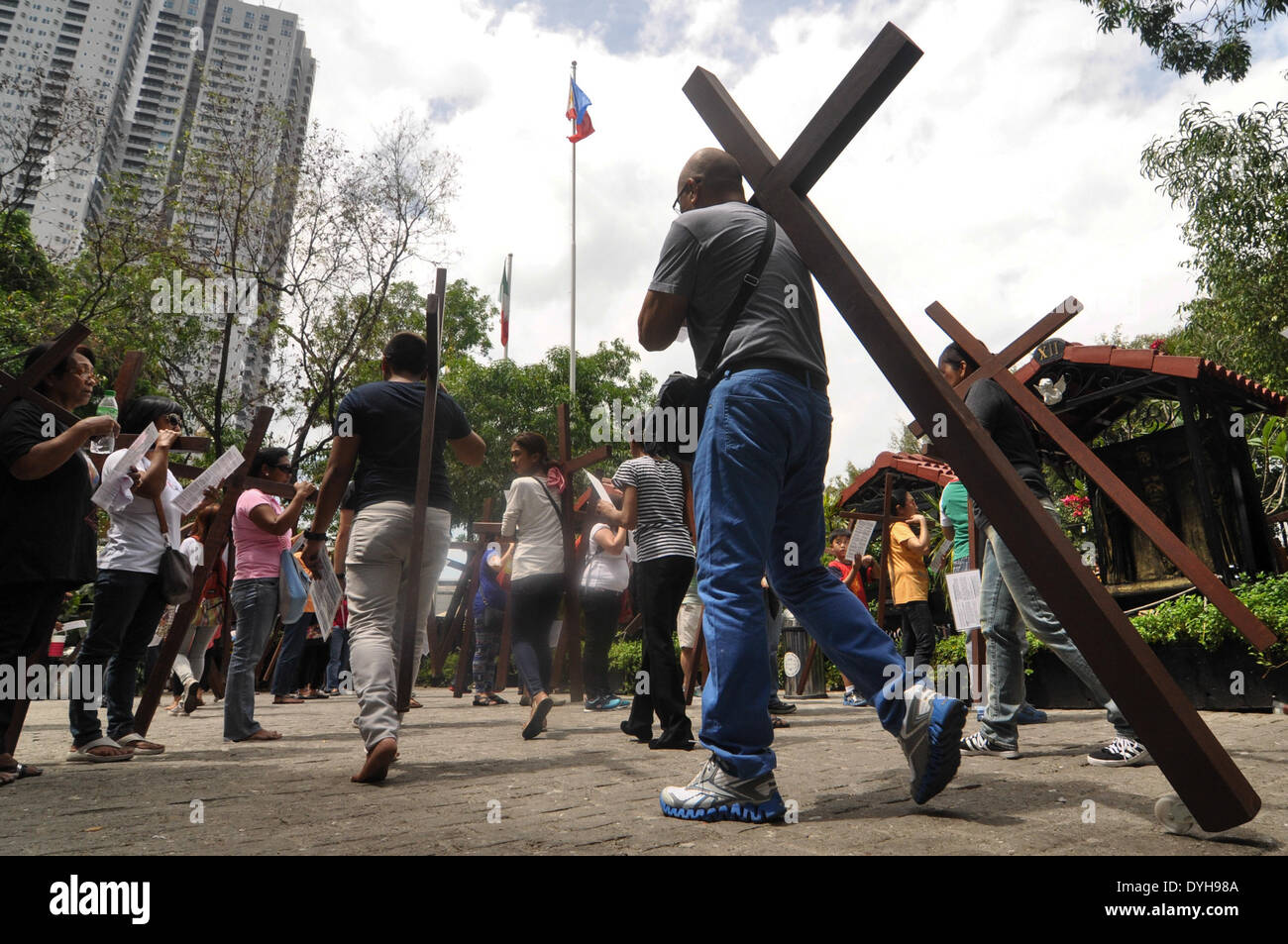 Quezon City, Philippines. 17th Apr, 2014. QUEZON Quezon City ...