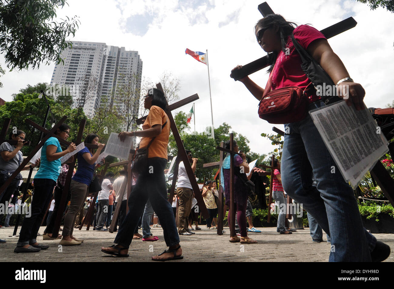 Quezon City, Philippines. 17th Apr, 2014. QUEZON Quezon City ...