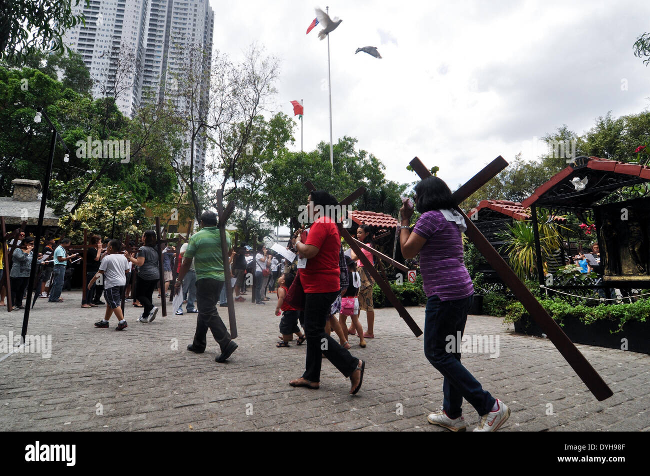 Quezon City, Philippines. 17th Apr, 2014. QUEZON Quezon City ...