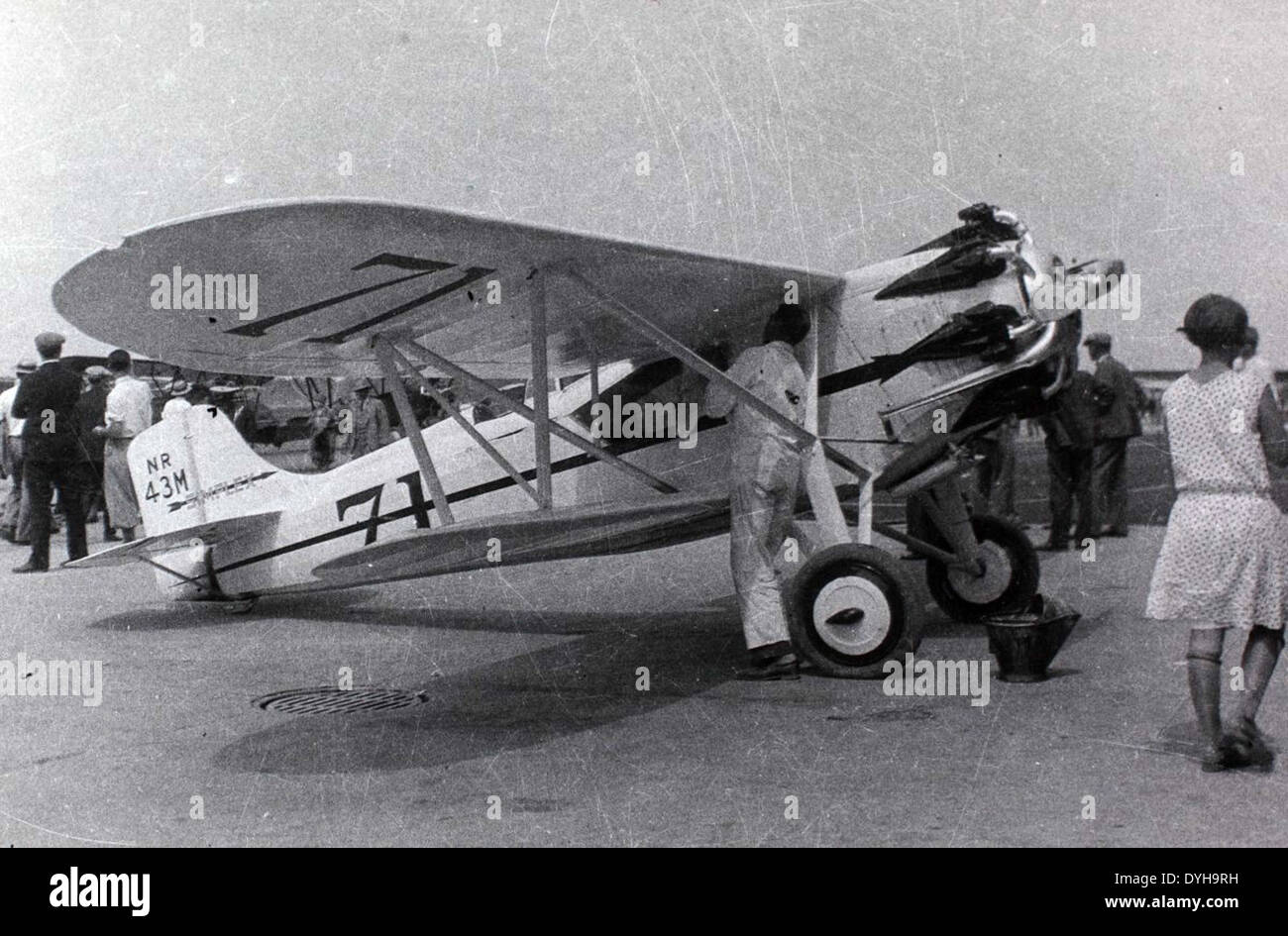 The William Munger collection includes an image of the Gee Bee aircraft ...