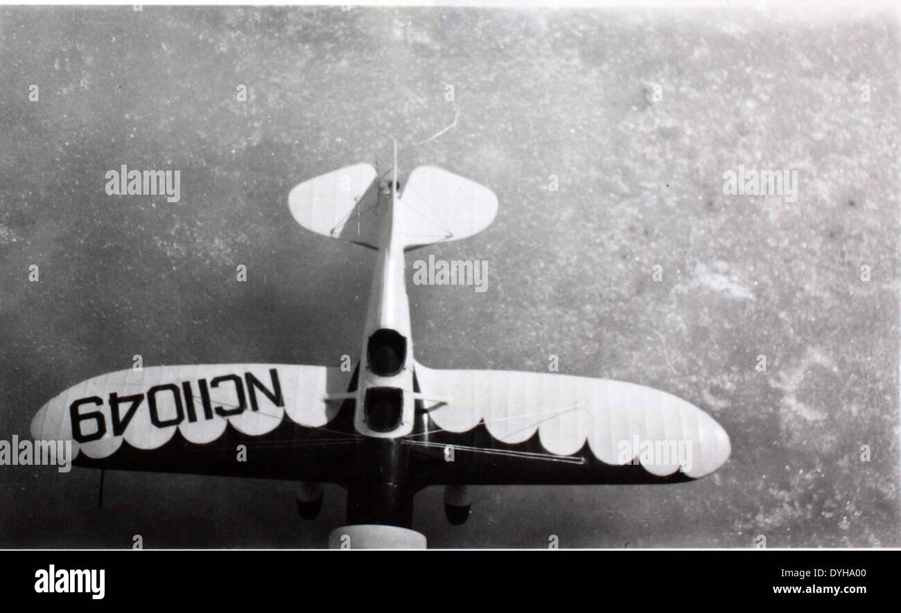 This image from the William Munger Collection shows a Gee Bee aircraft ...