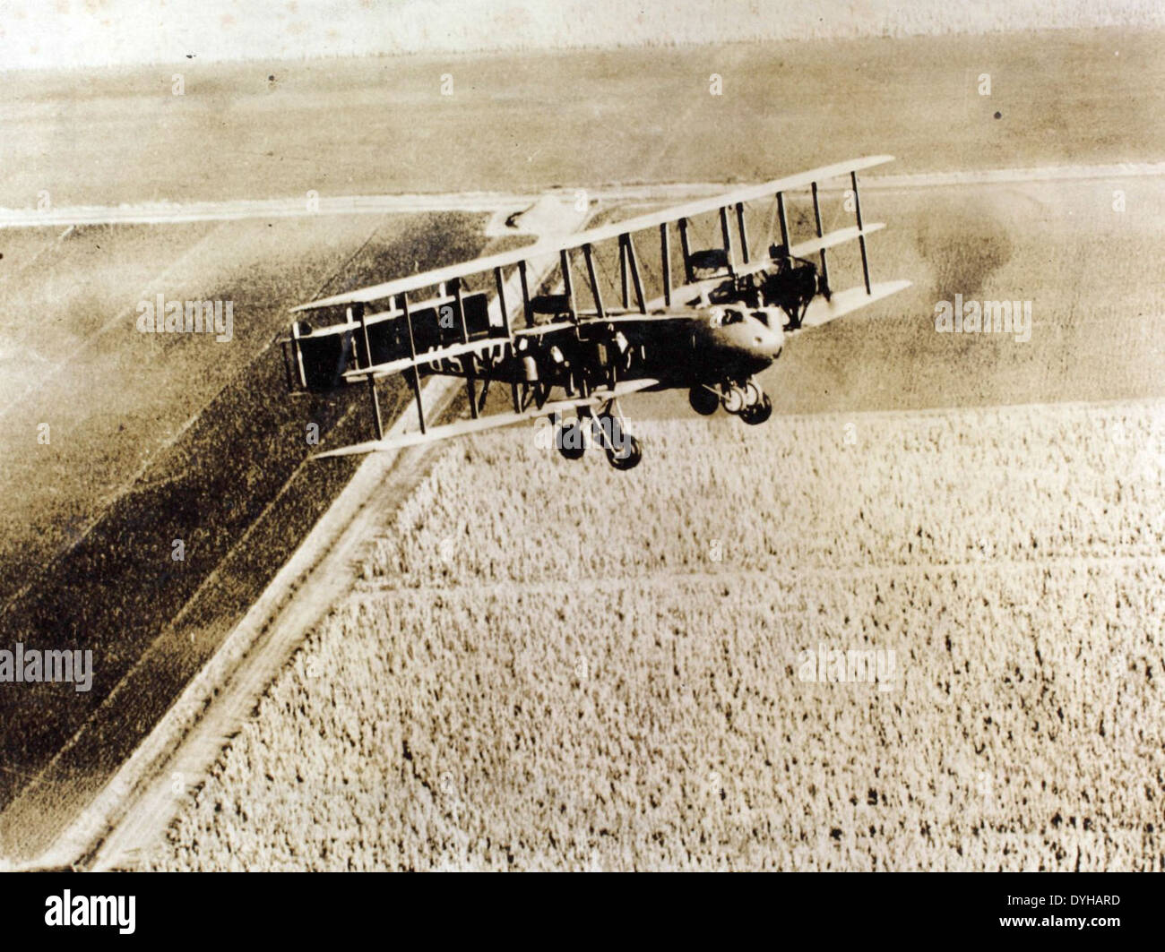 The Barling Bomber, seen in this image, is a large and unconventional ...
