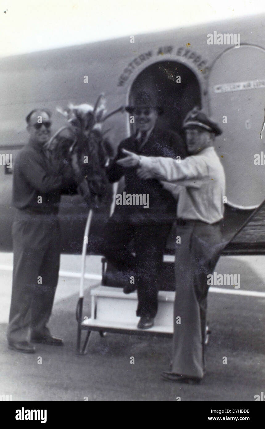 This image highlights the Spirit of St. Louis aircraft and its connection to aviation history ...