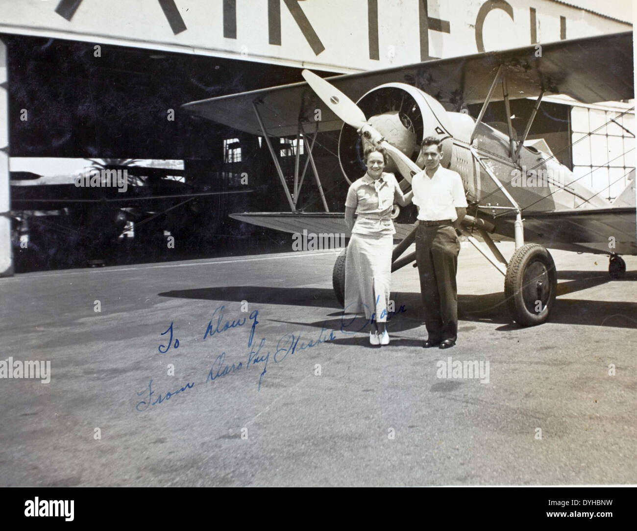 This image shows the Douglas aircraft associated with the Spirit of St ...