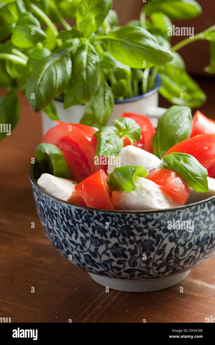 Layered caprese salad hi-res stock photography and images - Alamy