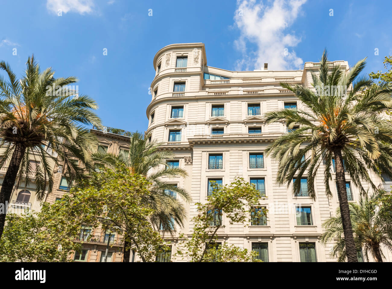 Building facade of great architectural interest in the city of ...