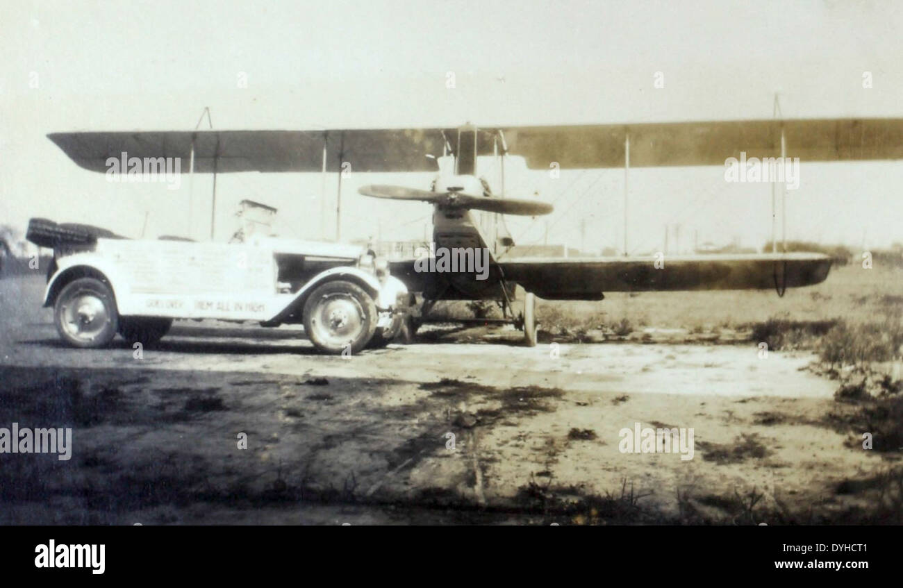 This photo from the Carter Buton album shows barnstorming aviation in ...