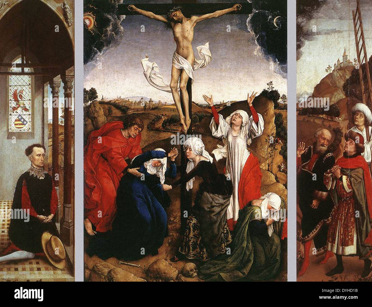 Rogier van der Weyden Abegg Triptych Stock Photo - Alamy