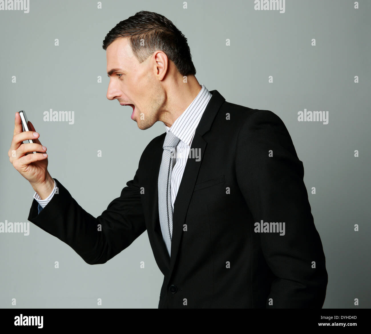 Speaking loud cell hi-res stock photography and images - Alamy