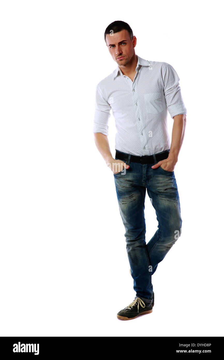 Male model full length hi-res stock photography and images - Alamy