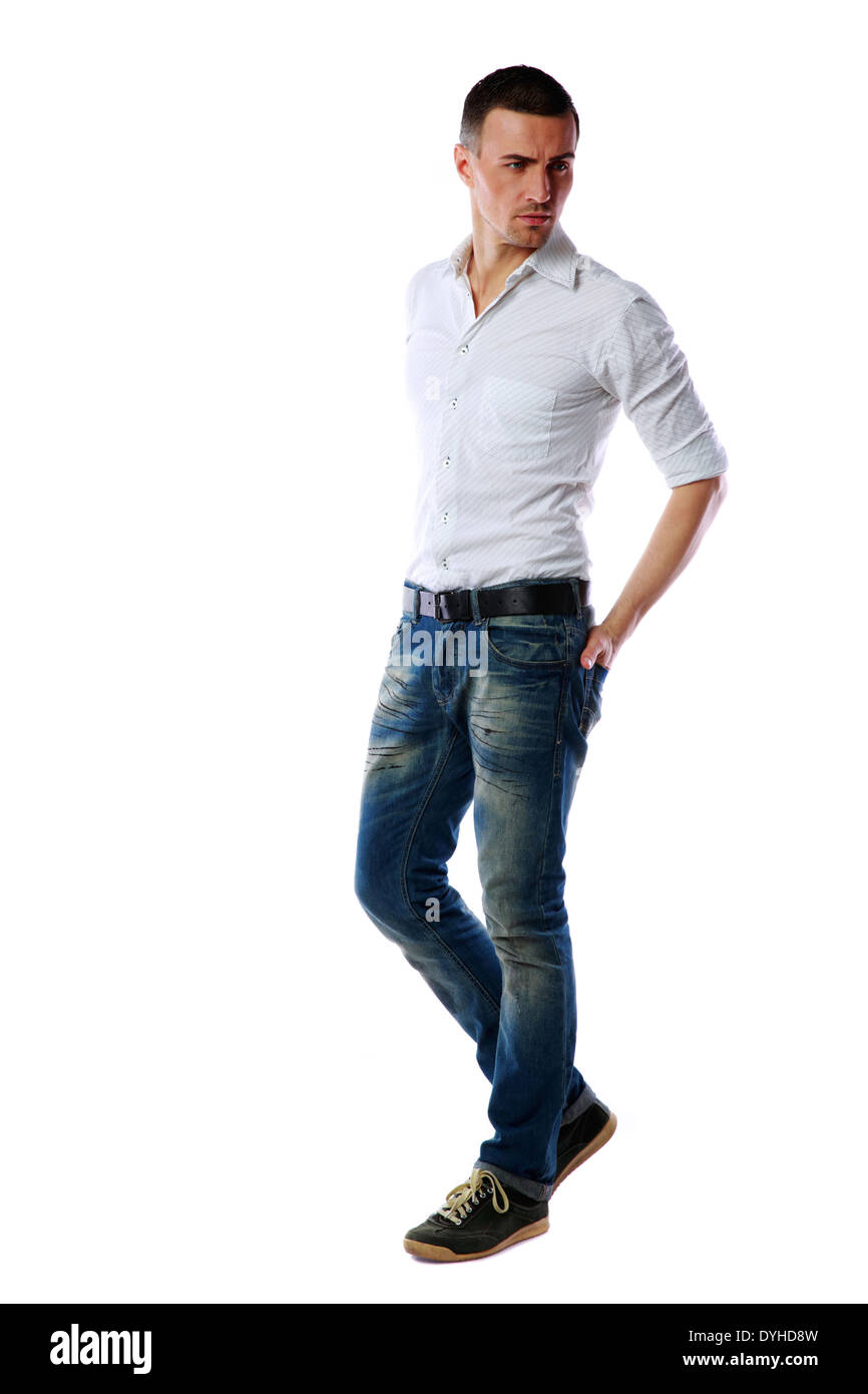 Male model full length hi-res stock photography and images - Alamy