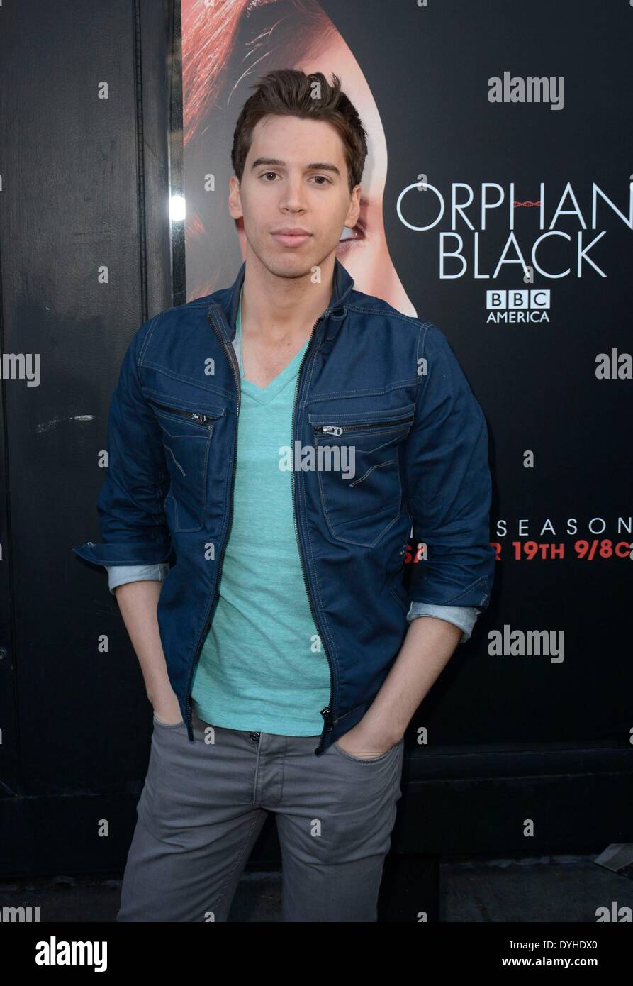 New York, NY, USA. 17th Apr, 2014. Jordan Gavaris at arrivals for BBC ...