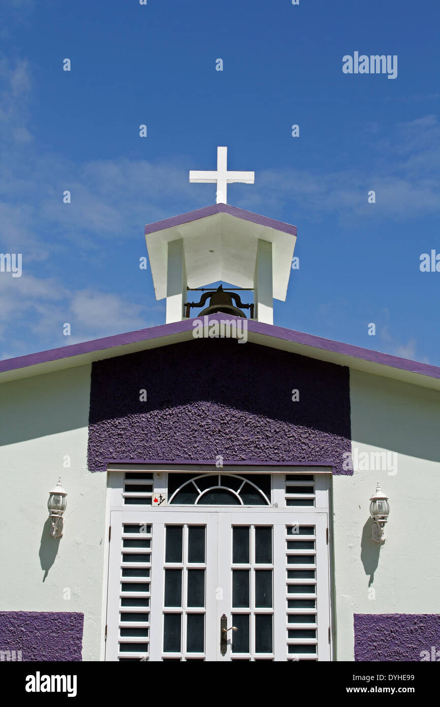 Isla Culebra Puerto Rico USA territory Methodist Church christian cross ...