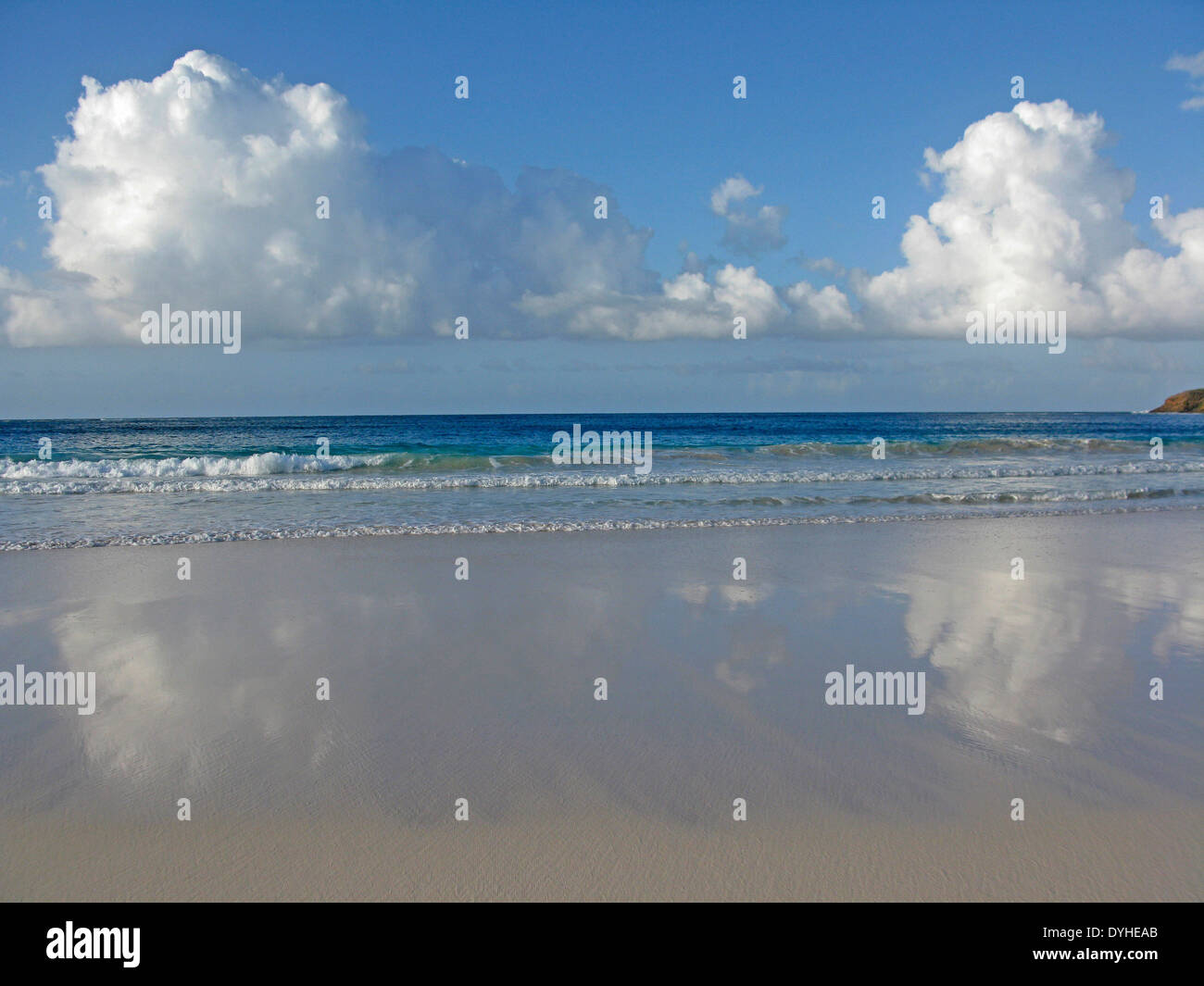 Isla Culebra Puerto Rico USA territory Flamenco Beach Caribbean island ...