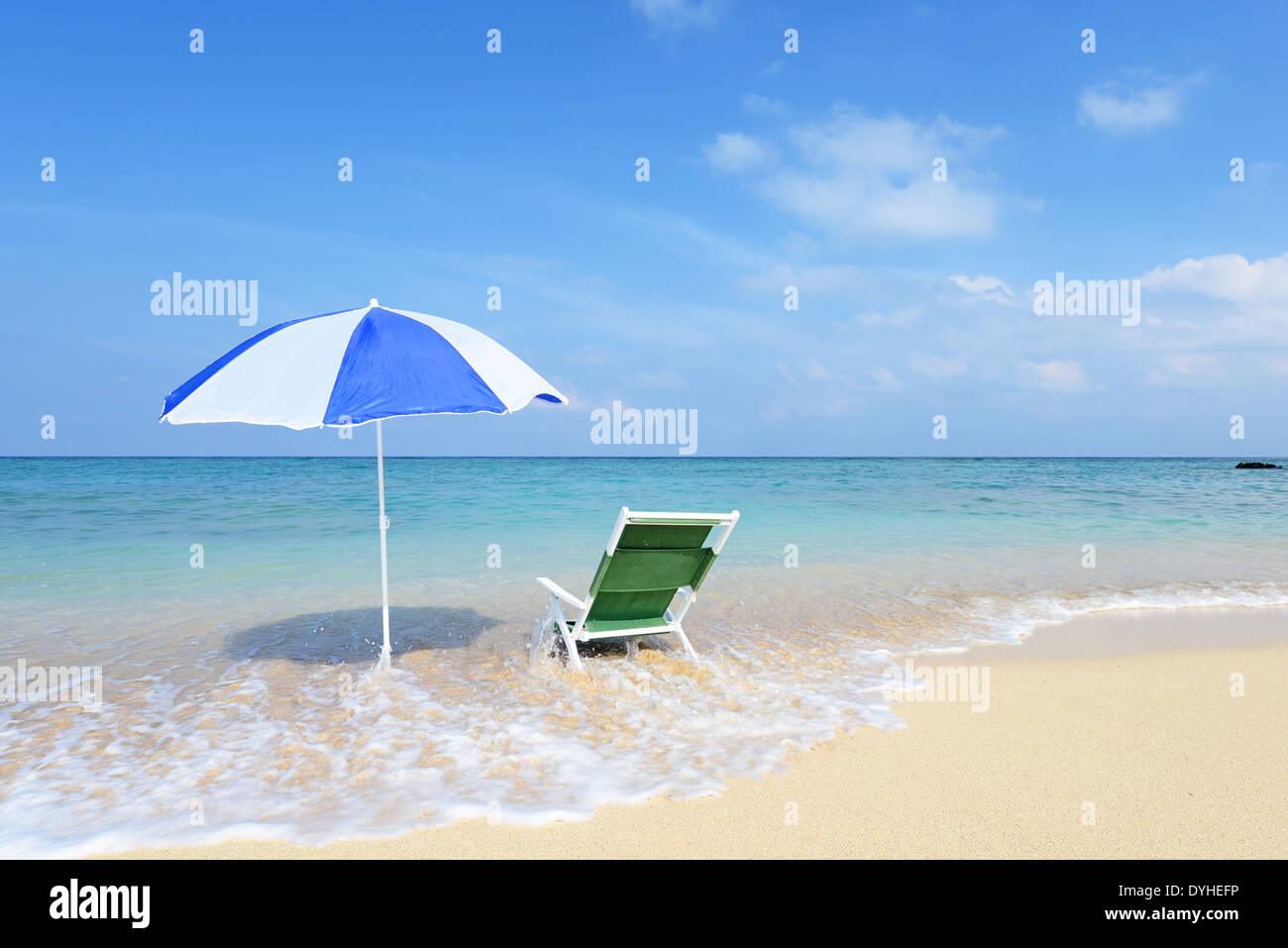 Summertime at the beach Stock Photo - Alamy