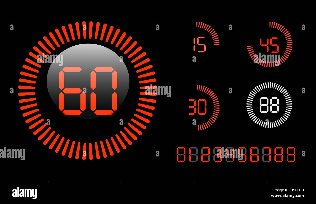 Countdown graphic hi-res stock photography and images - Alamy