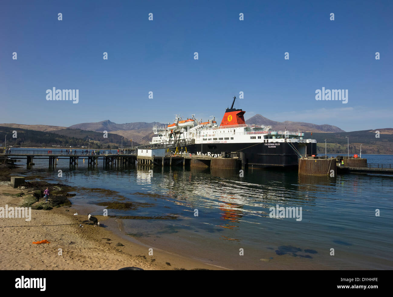 Brodick pier isle arran hi-res stock photography and images - Alamy
