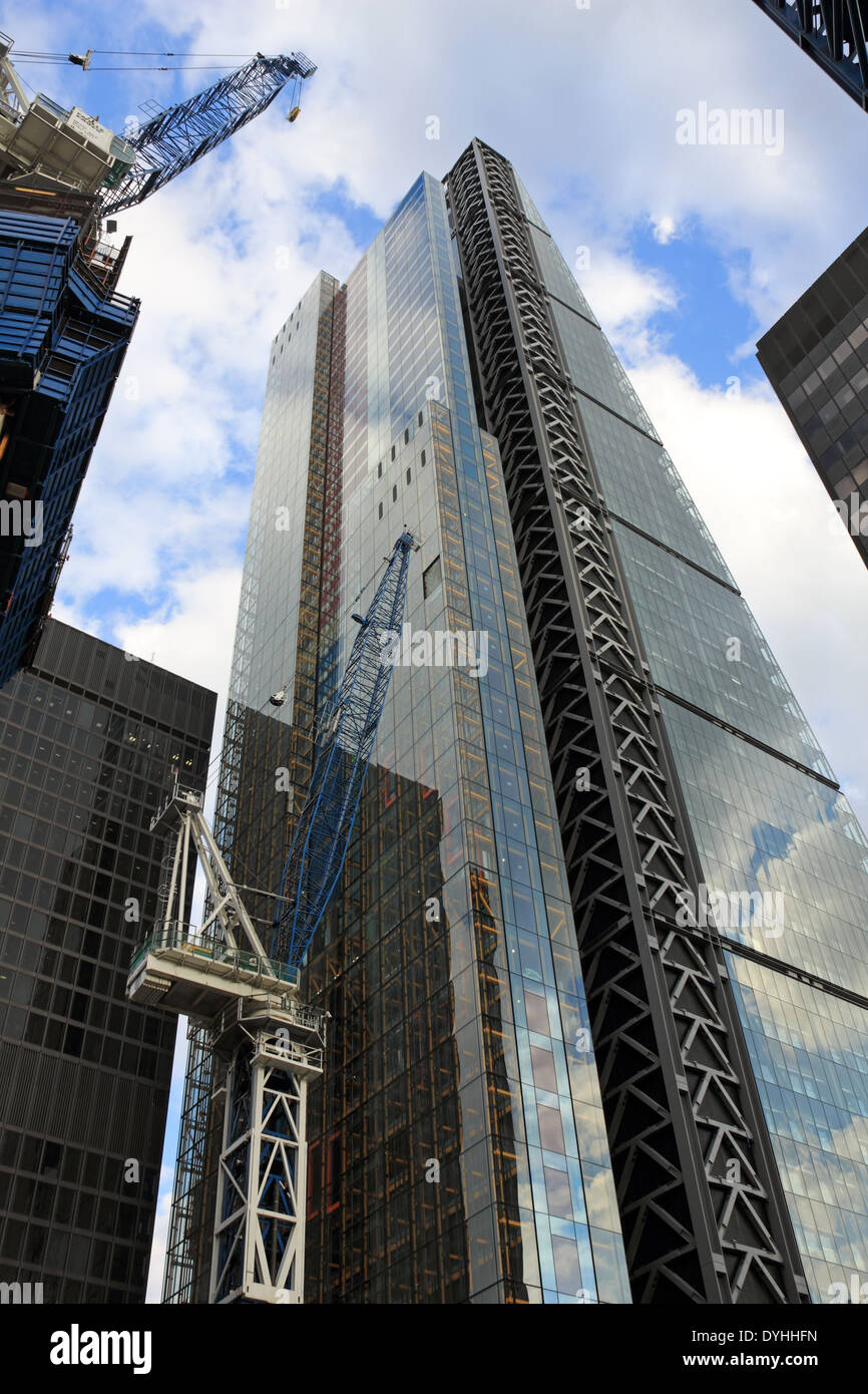 The Leadenhall area of the City, London EC3, England, UK Stock Photo ...