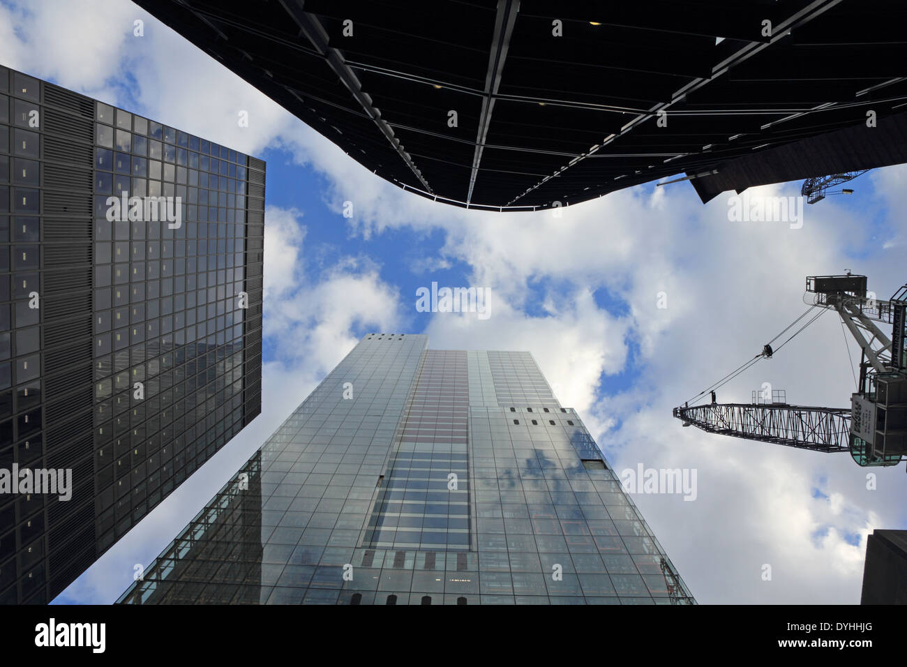 The Leadenhall area of the City, London EC3, England, UK Stock Photo ...