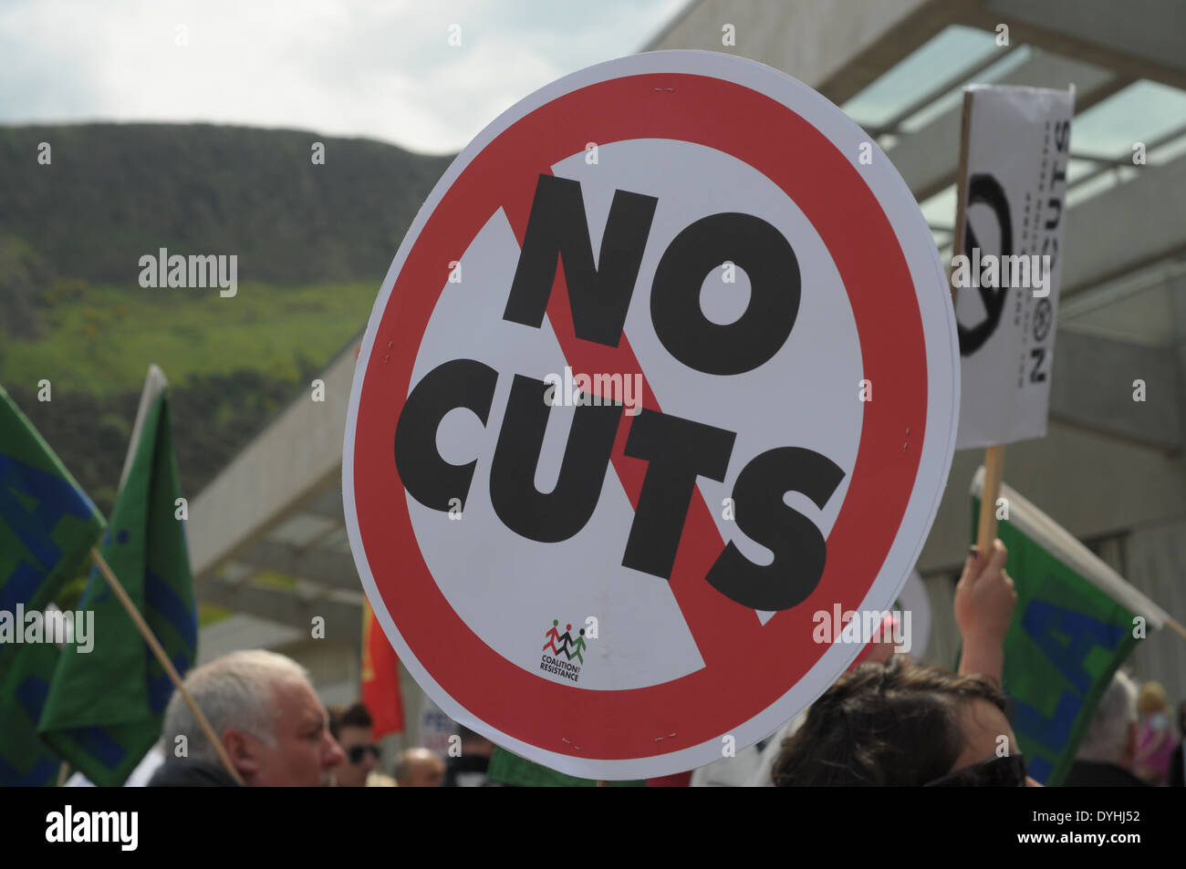 Scottish education protest hi-res stock photography and images - Alamy