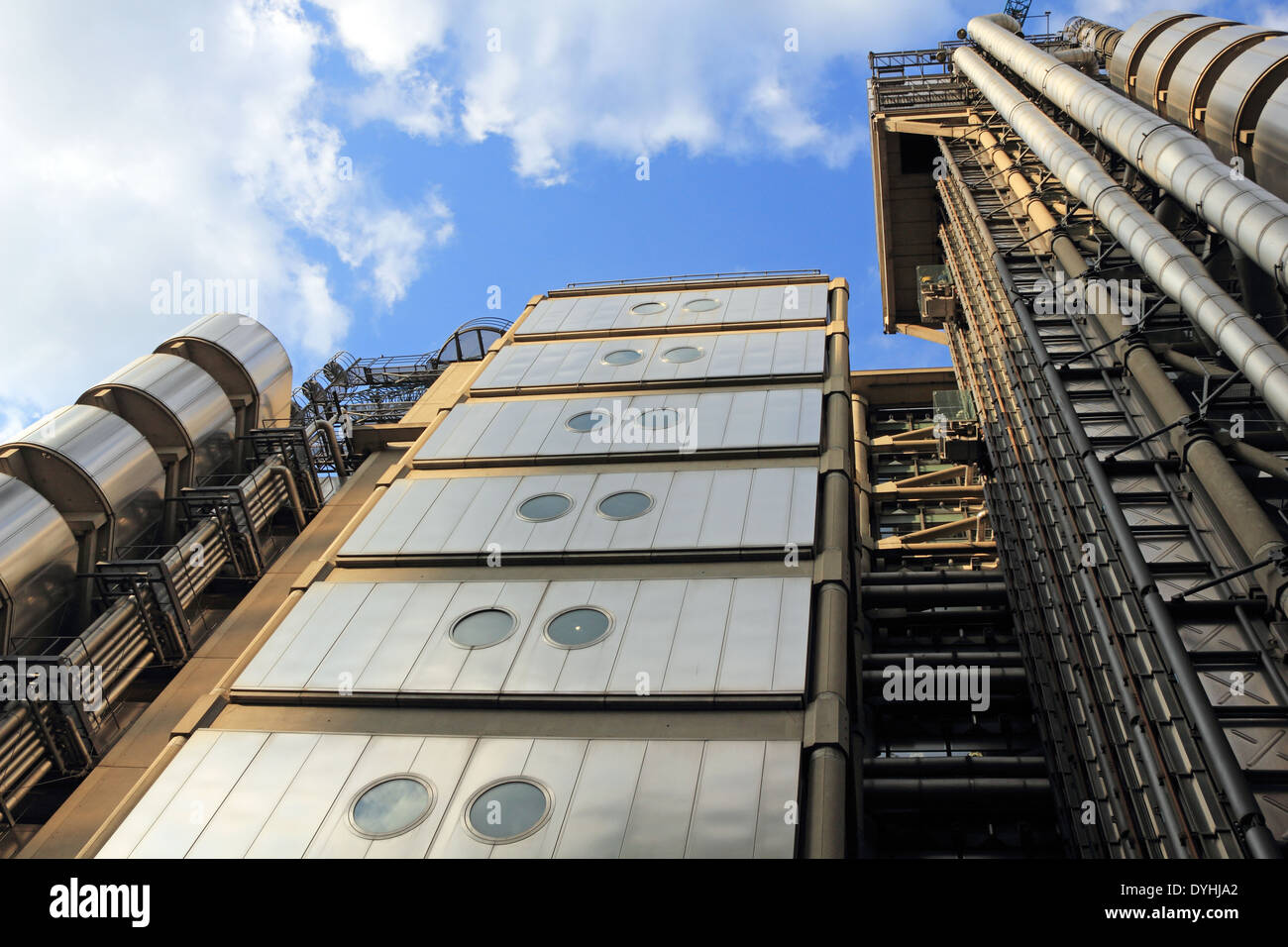 The Lloyds building in the City, London EC3, England, UK Stock Photo ...
