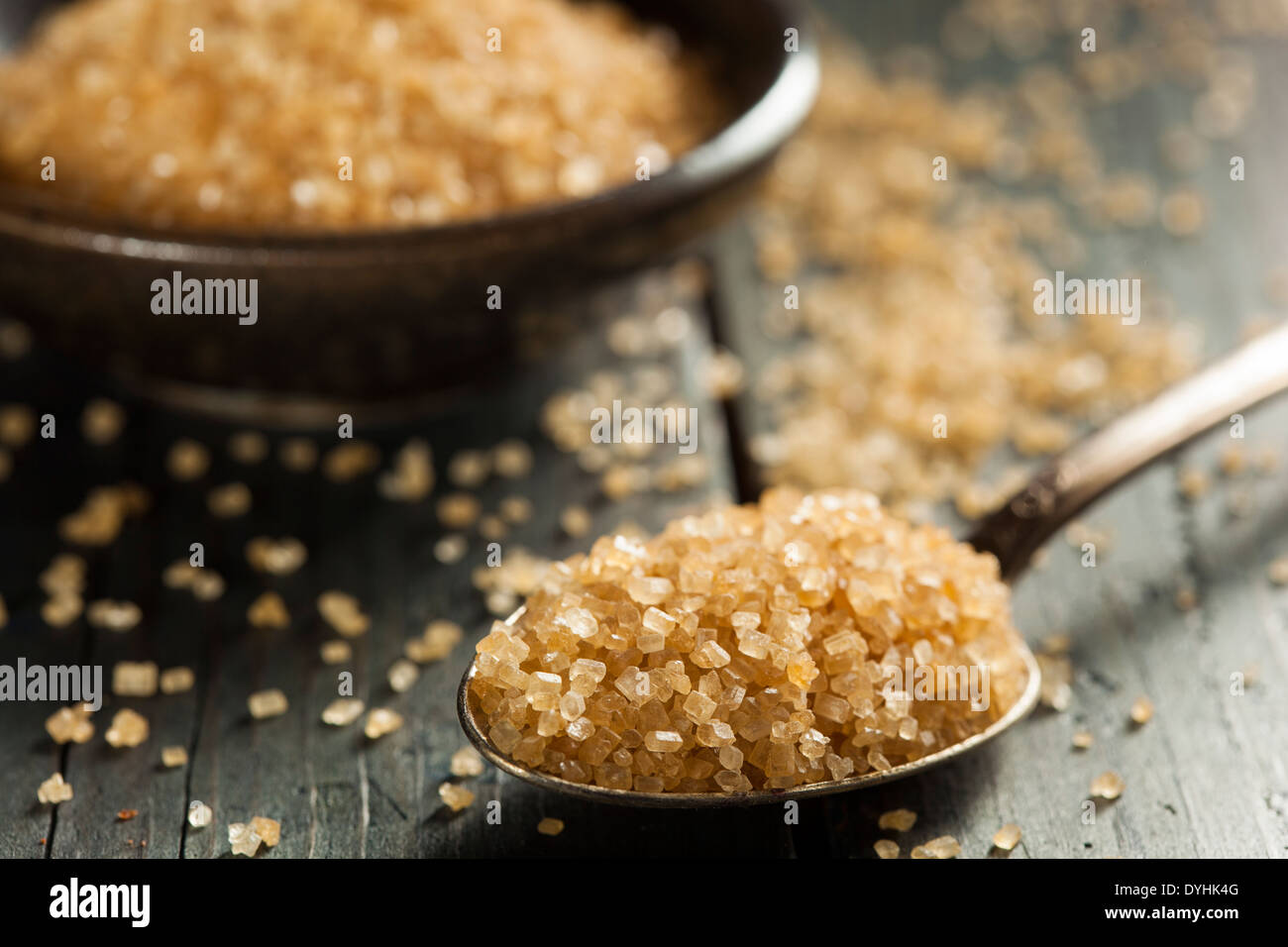 Organic brown cane sugar in hi-res stock photography and images - Alamy