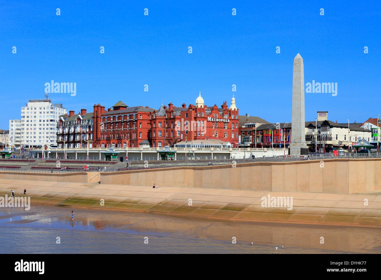 Blackpool promenade and seafront regeneration with the Grand Metropole ...