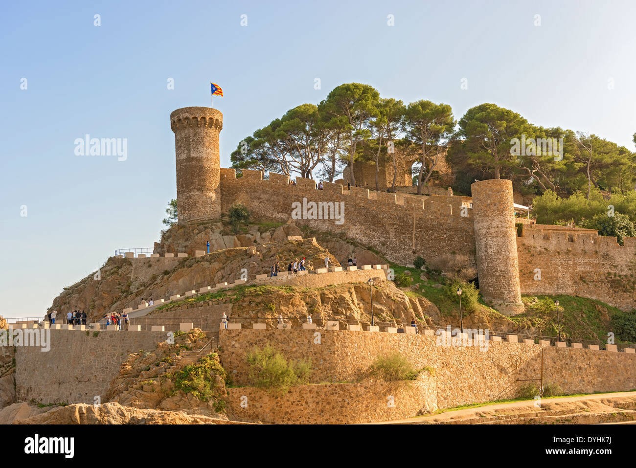Spain costa brava castle hi-res stock photography and images - Alamy