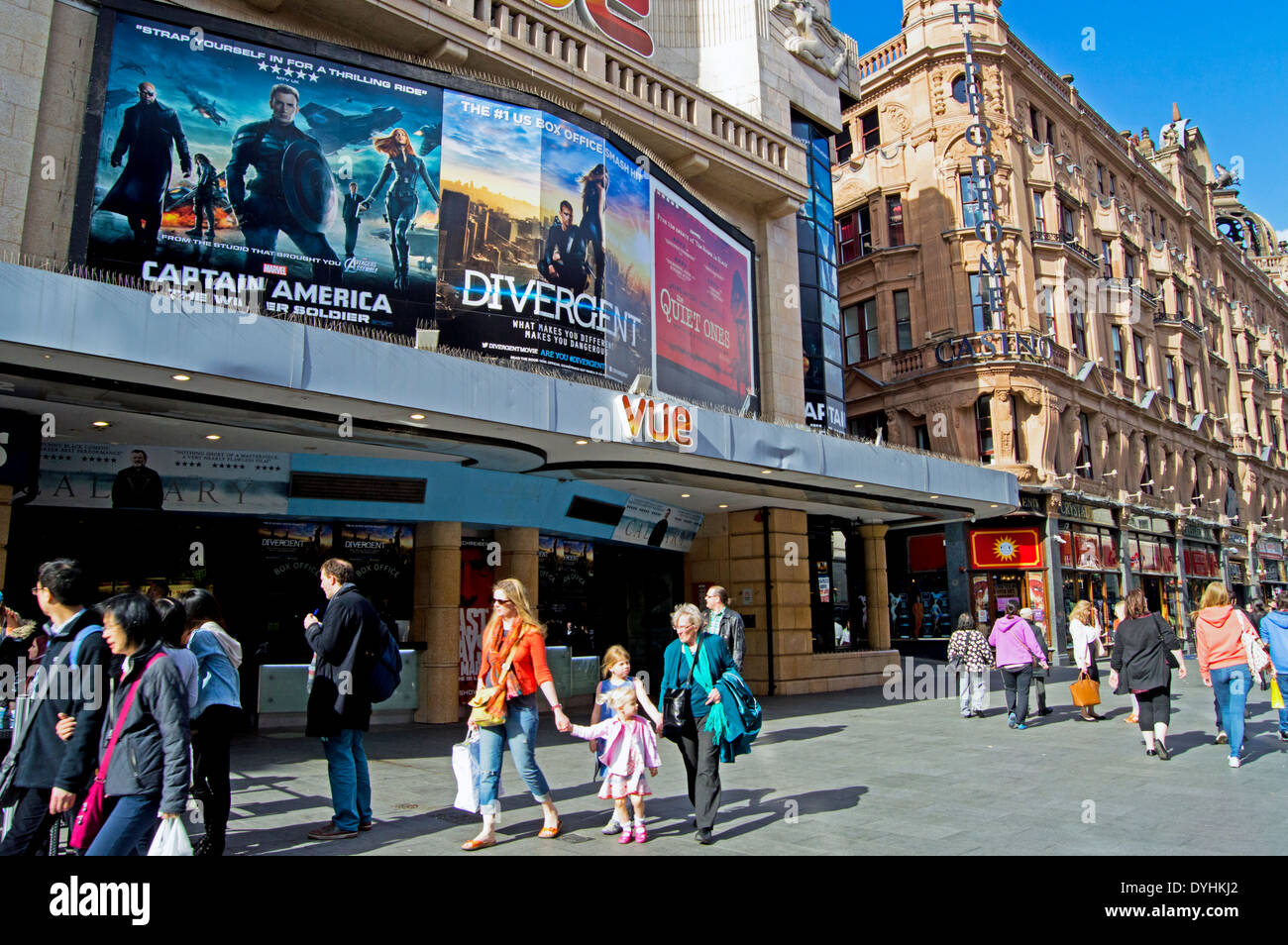Vue cinema leicester square hi-res stock photography and images - Alamy