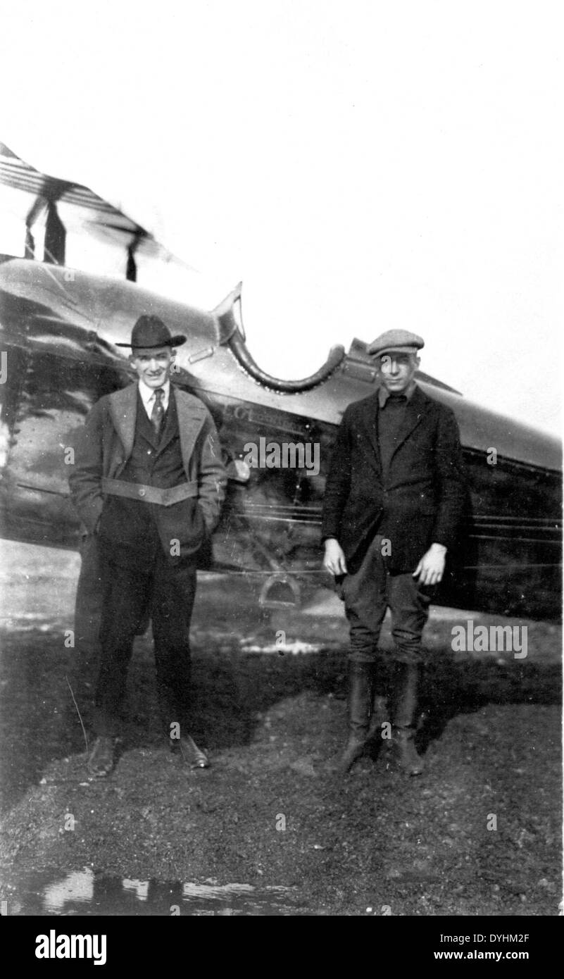 E.G. Leonhardt Special Collection Photo Leonhardt with man in front of ...