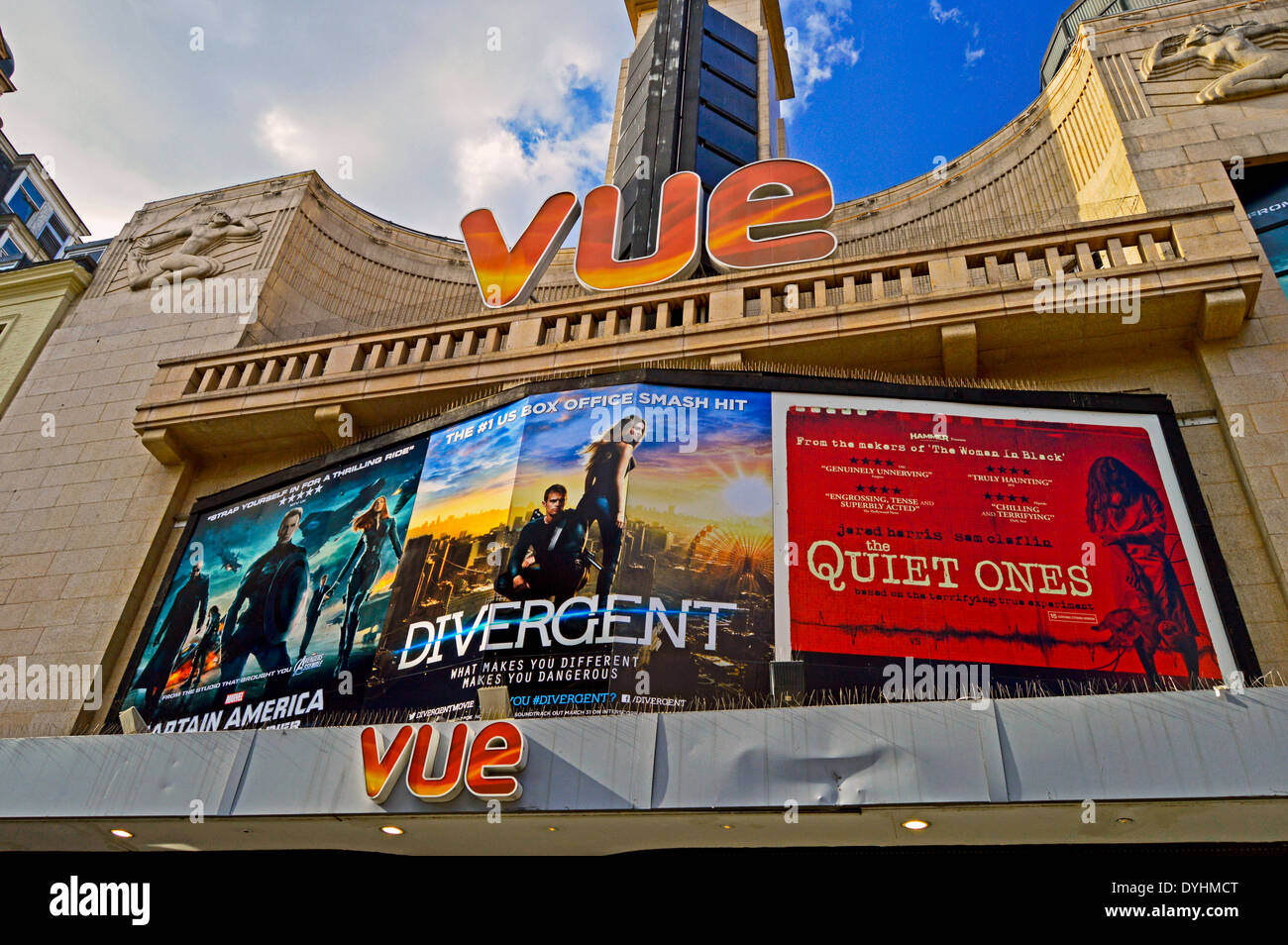 Vue cinemas film entertainment hi-res stock photography and images - Alamy